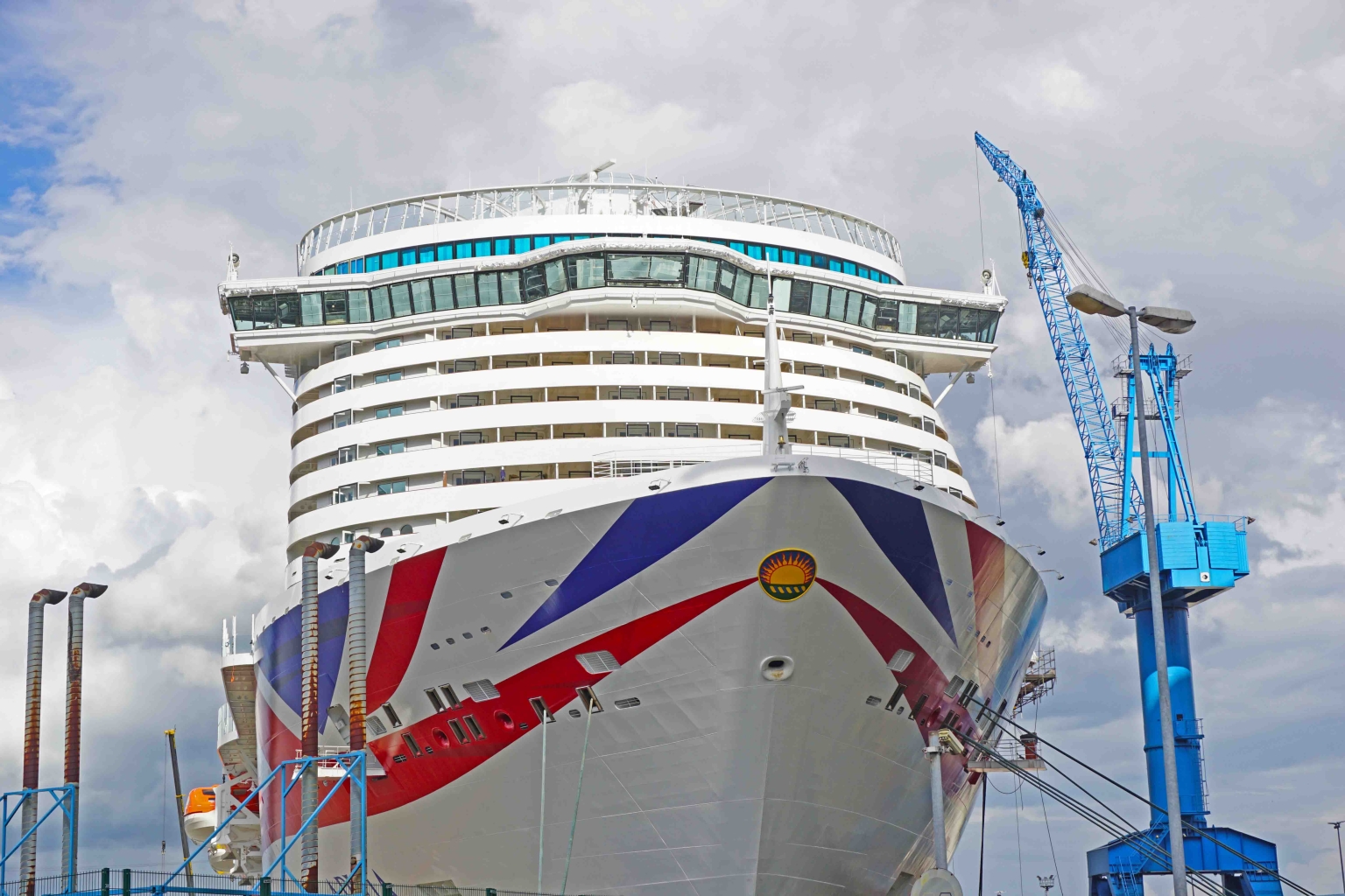 MS Arvia im Bau - Ships At Sea