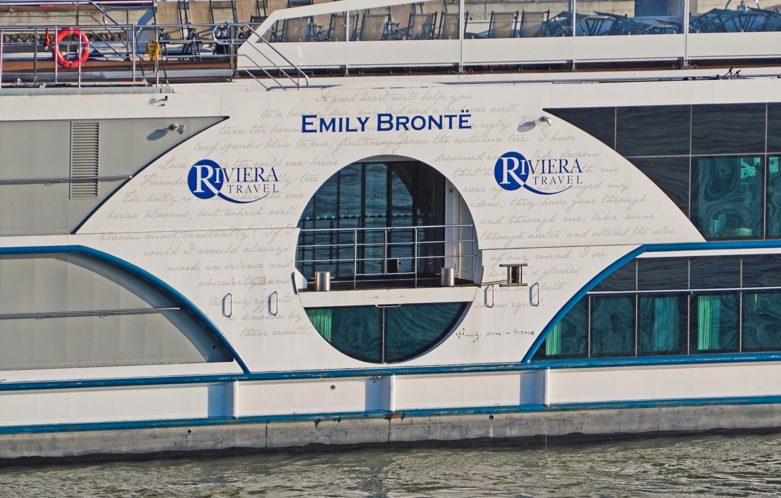 MS Emily Brontë of Riviera Travel: an intense portrait - Ships At Sea